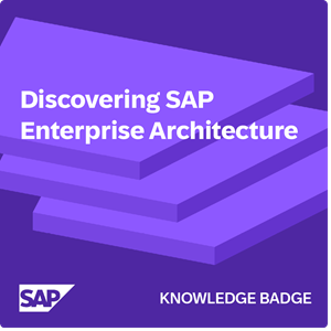 Badge Verification Discovering SAP Enterprise Architecture