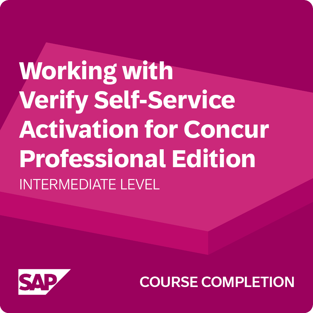 Badge Verification Working with Verify Self-Service Activation for ...