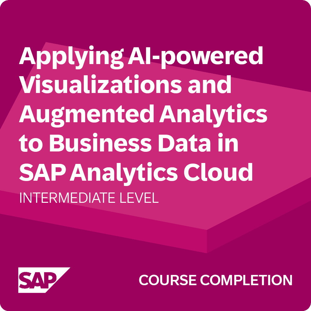 Badge Verification Applying AI-powered Visualizations and Augmented Analytics to Business Data ...