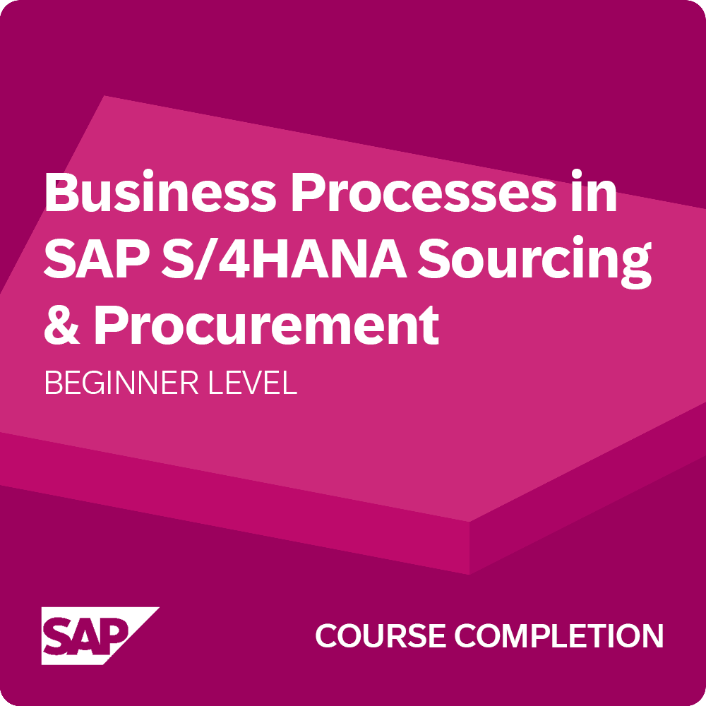 Badge Verification Business Processes in SAP S/4HANA Sourcing ...