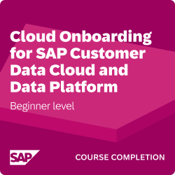 Badge Verification Cloud Onboarding for SAP Customer Data Cloud and Data Platform - Course ...