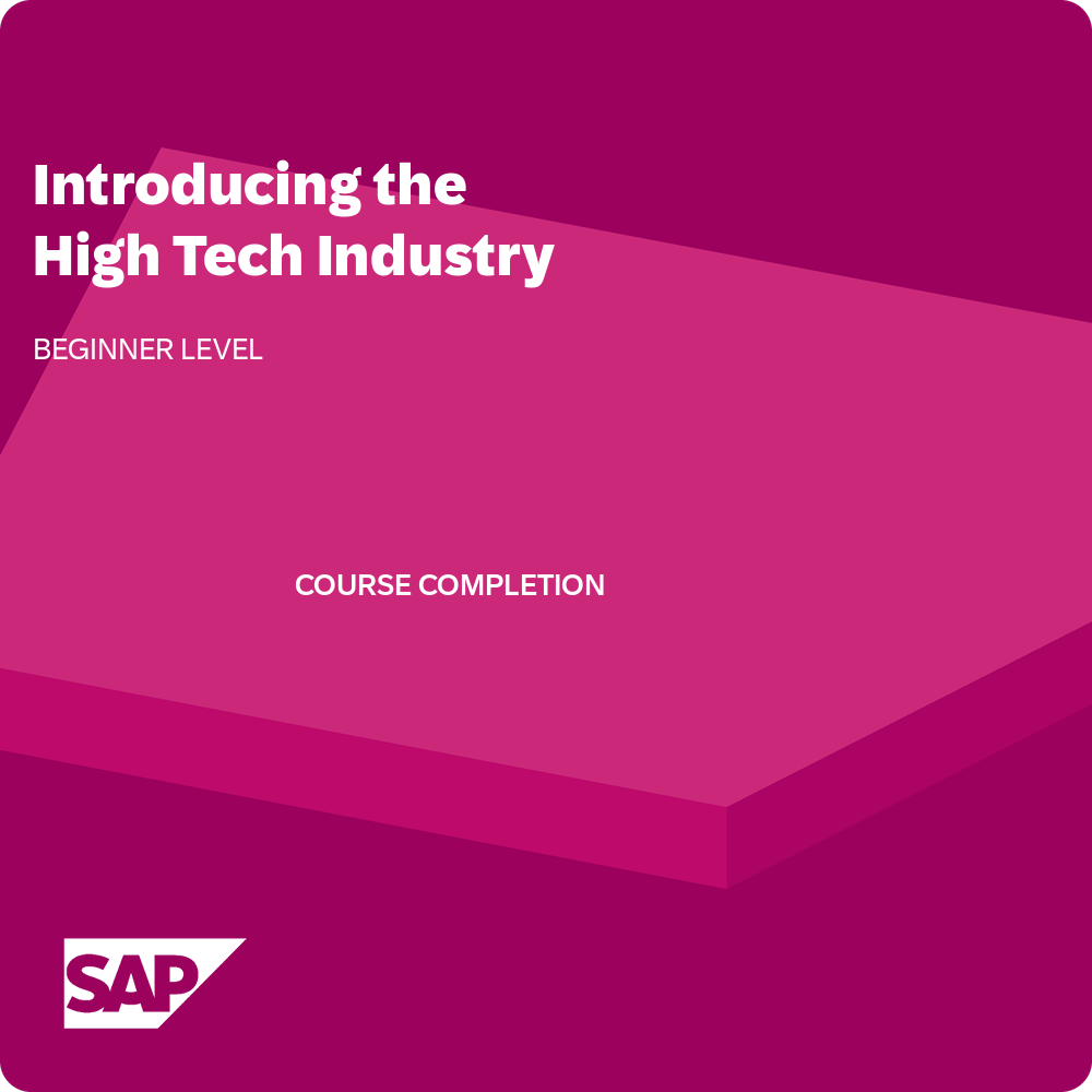 Badge Verification Introducing the High Tech Industry